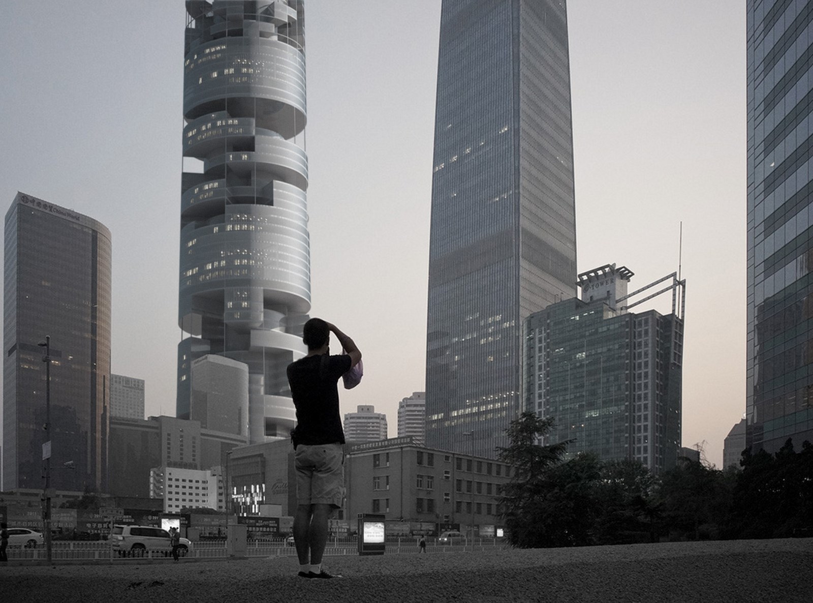 International Mock Firms Skyscraper Competition Proposal | ANDO ...