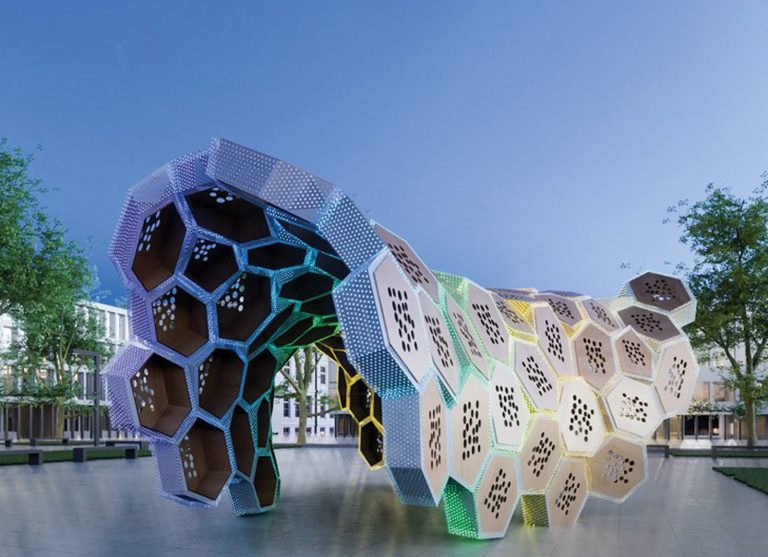 Hexagon Pavilion | LabDigiFab | International Architecture Awards 2019 ...