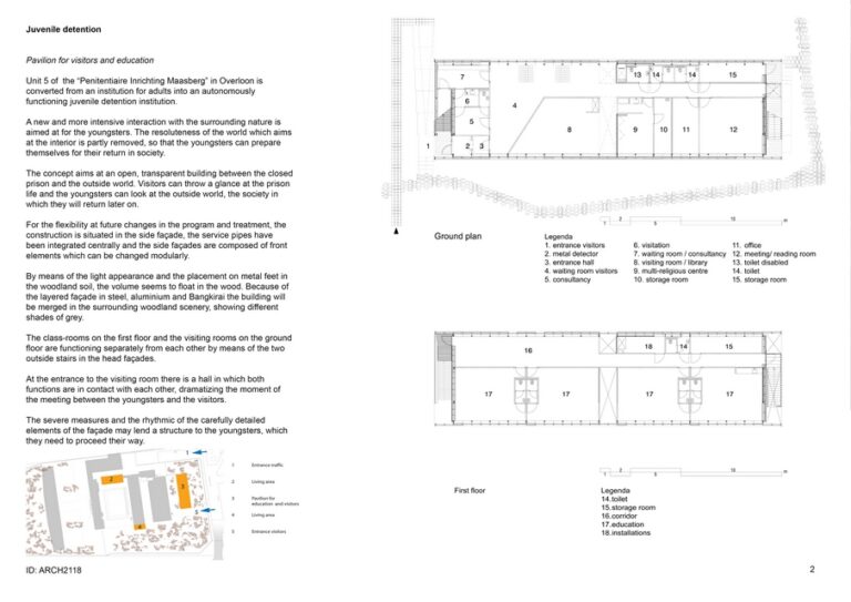 Juvenile Detention Pavilion | UArchitects | Architect of the Year ...