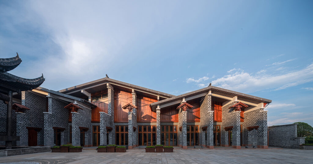 Yongfeng County Enjiang Ancient Town tourist service center | Zhejiang ...