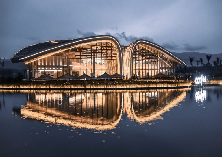 Dehong OCT Happy Idyll Cultrual Exhibition Center | Shenzhen AUBE ...