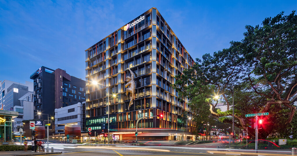 LAZADA ONE | DP Architects Pte Ltd | World Design Awards 2023 – The ...