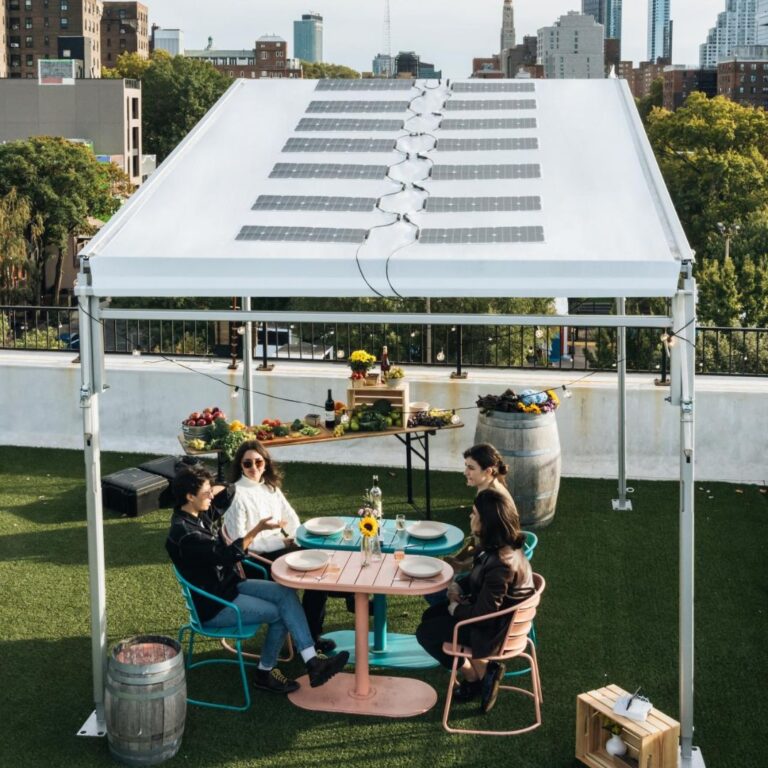 Pvilion’s Lightweight Solar Canopy | Pvilion | World Design Awards 2023 ...