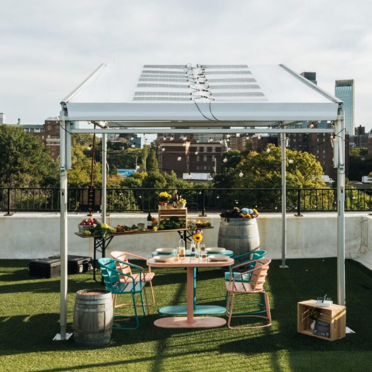 Pvilion’s Lightweight Solar Canopy | Pvilion | World Design Awards 2023 ...