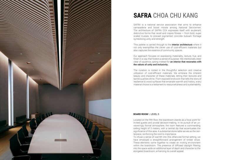 SAFRA Choa Chu Kang | DP Architects Pte Ltd | World Design Awards 2023 ...