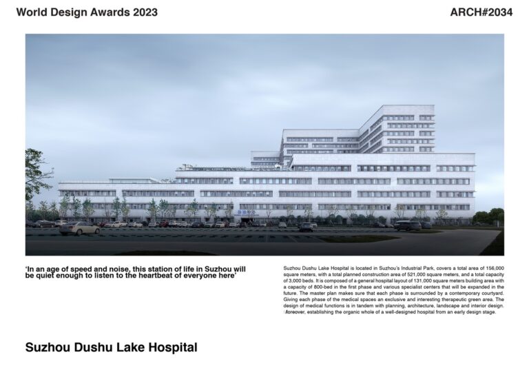 Suzhou Dushu Lake Hospital | Lemanarc SA | Architect of The Year Awards ...