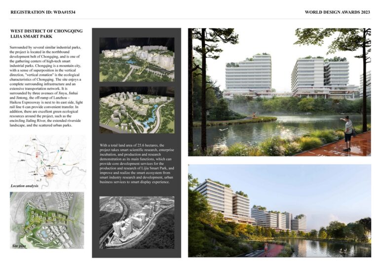 WEST DISTRICT OF CHONGQING LIJIA SMART PARK | GN Architects | World Design Awards 2023 – The ...