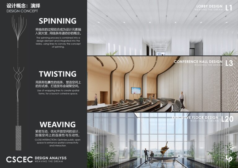 CSC Jiahe Center Interior Design | L&P ARCHITECTS LIMITED | World ...