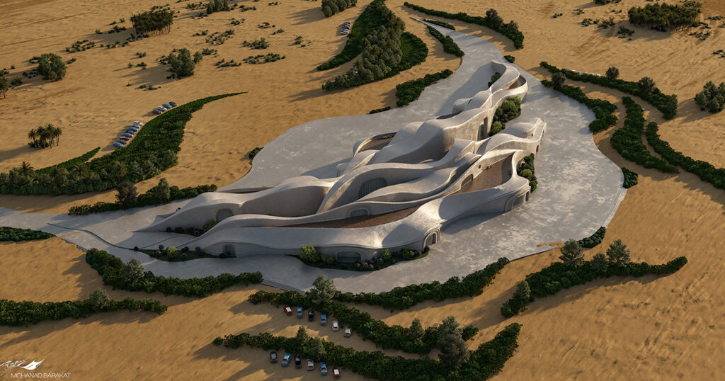 Hotel design – Inspired By Red Fan seashell | Mohanad Barakat ...