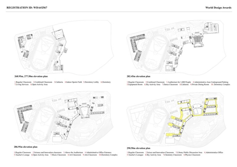Sanxia Bashu Middle School | XI ZHU DESIGN + CMCU | World Design Awards ...